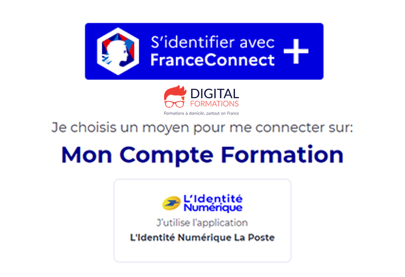Mon Compte Formation se met à FranceConnect+ - Digital Formations